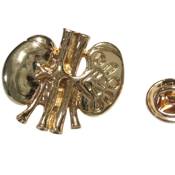 Kiola Designs | Accessories | Gold Toned Anatomical Medical ...